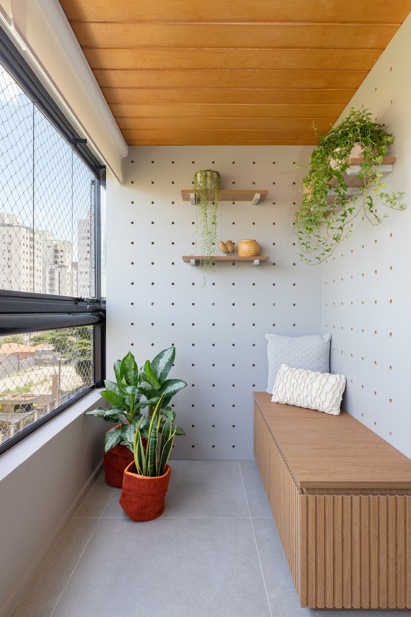 Varandas pequenas: 25 projetos para inspirar a sua decoração!