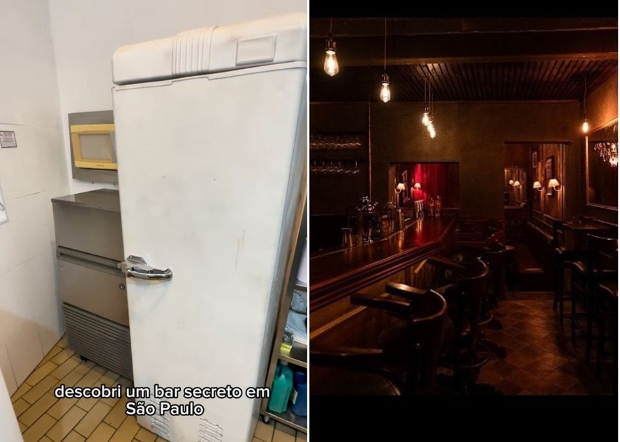 Bar secreto em SP fica "dentro da geladeira" nos fundos de uma ...