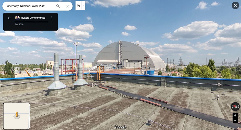Street View permite explorar a região de Chernobyl, onde aconteceu o ...
