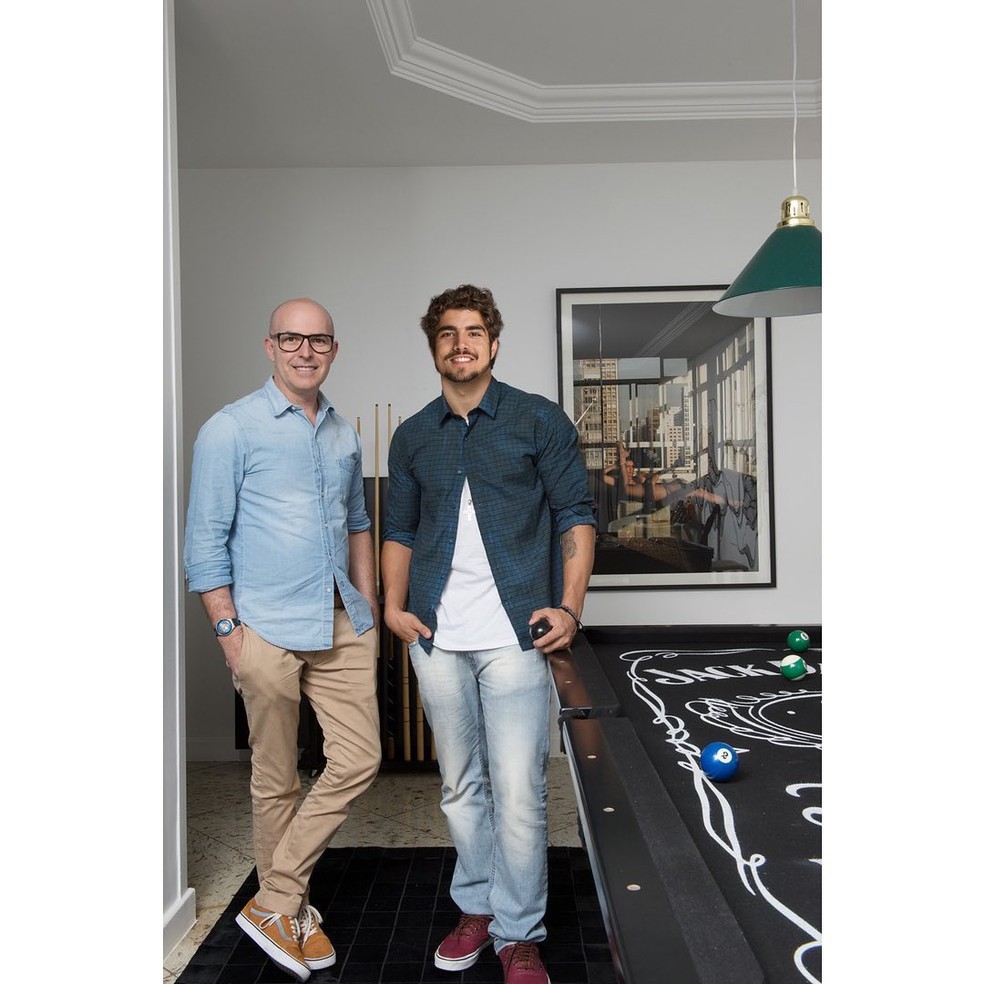 Fotógrafo compartilha e relembra de obra que fez para a casa de Caio Castro