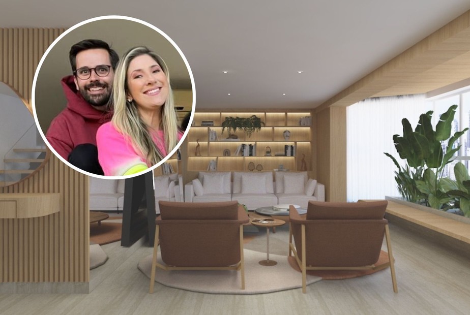 Dani Calabresa inicia reforma de sua cobertura dúplex de 350 m² em São ...