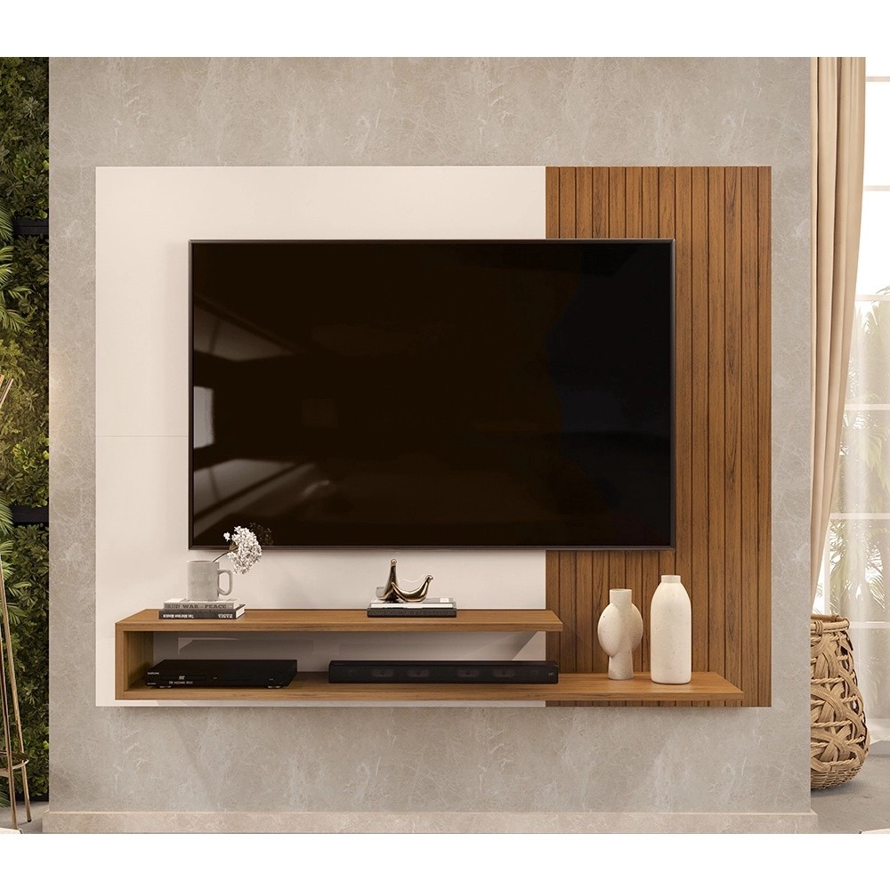 Painel para TV ripado: 9 modelos prontos para instalar em casa ...