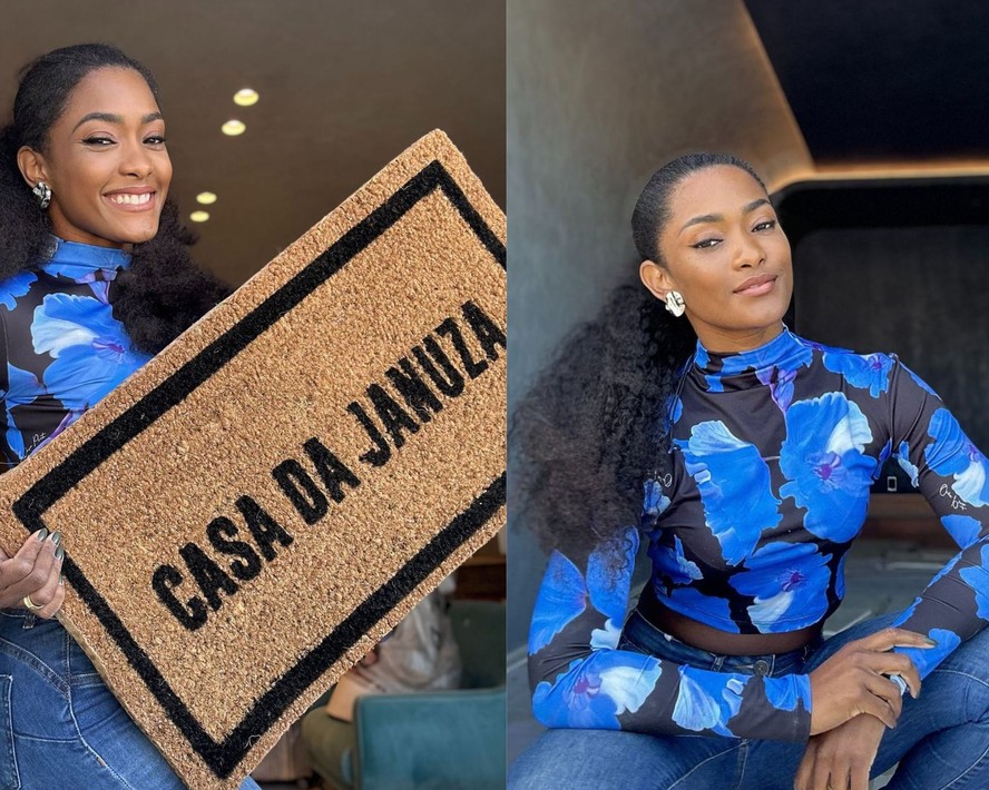 Erika Januza comemora reta final da obra da sua mansão e mostra ...