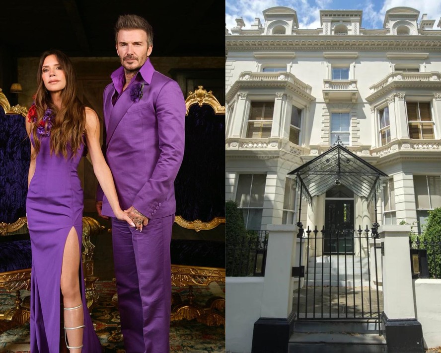Victoria e David Beckham enfrentam briga com vizinhos devido à reforma ...