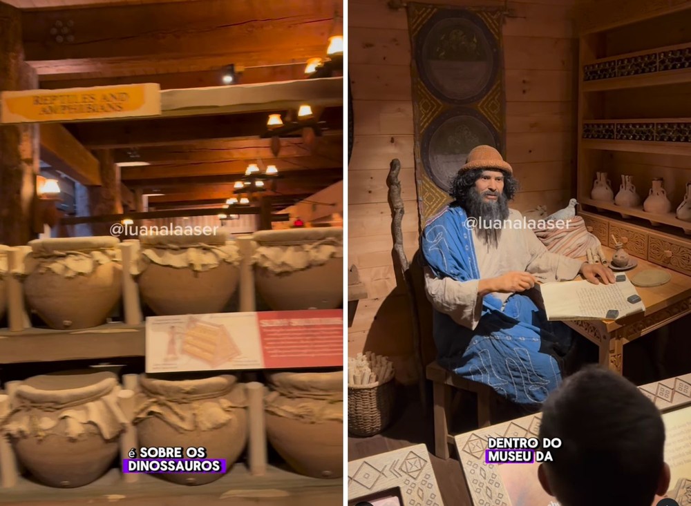 Brasileira visita a réplica da Arca de Noé em tamanho real, que custou ...