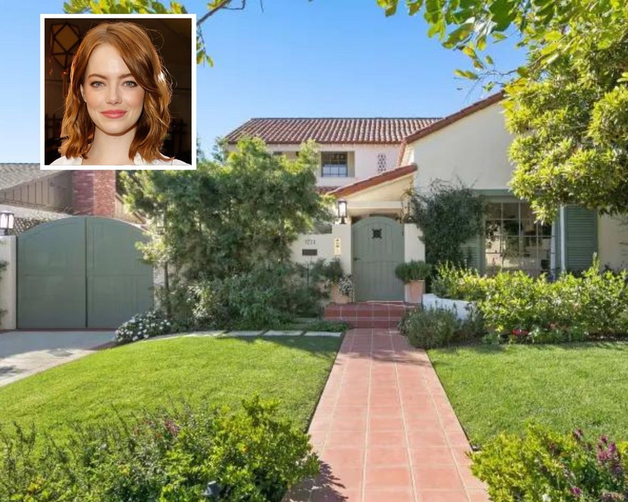 Emma Stone fecha negócio em menos de um mês e vende casa em Los Angeles ...