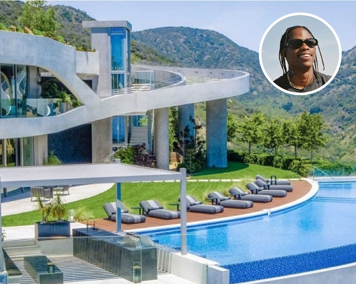 Veja detalhes das mansões luxuosas e impressionantes do rapper Travis ...