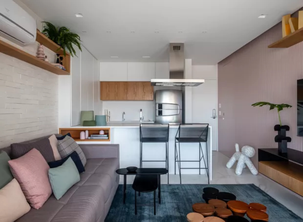 Decoração de sala de apartamento pequeno: veja 58 ideias + dicas!