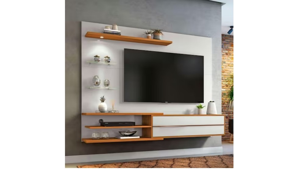 Painel para TV com LED: 5 opções que iluminarão ainda mais a sua casa