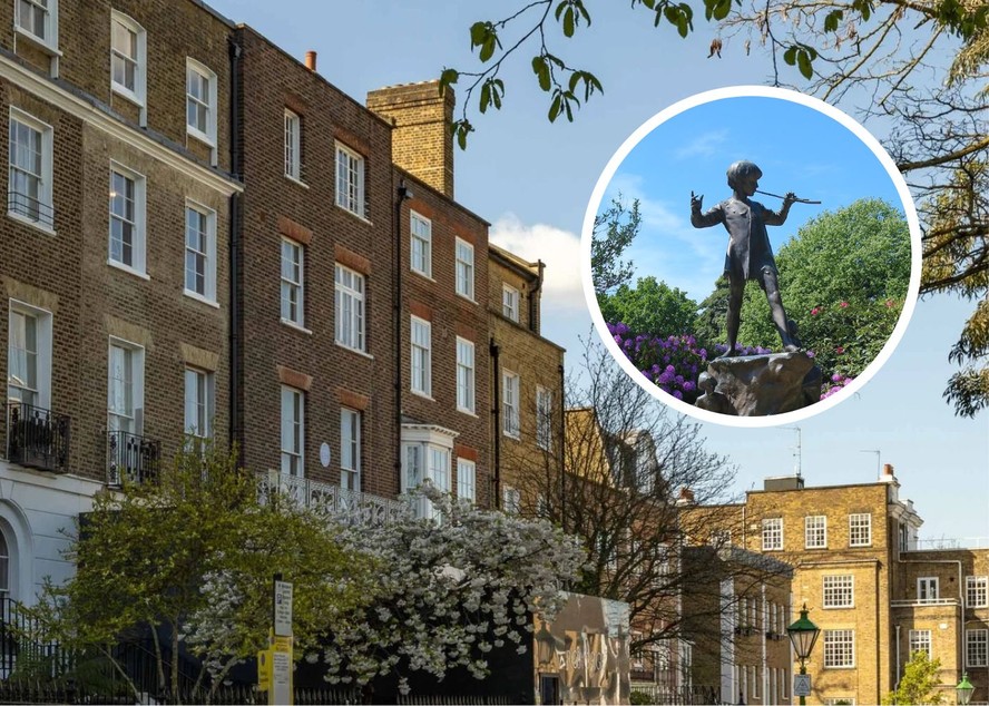 A casa da família que inspirou Peter Pan está à venda na Inglaterra por ...