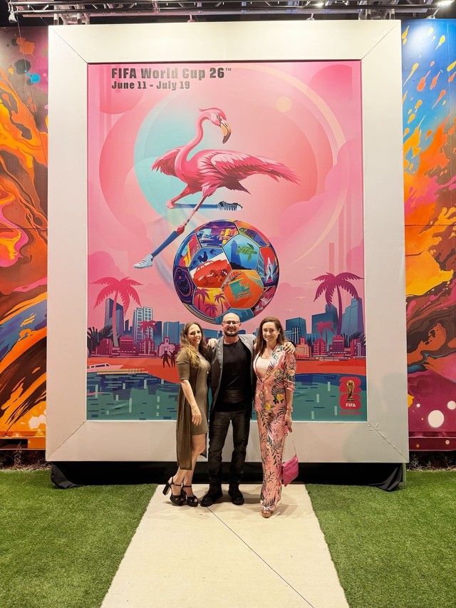 Artista brasileiro assina pôster da Copa do Mundo FIFA 2026