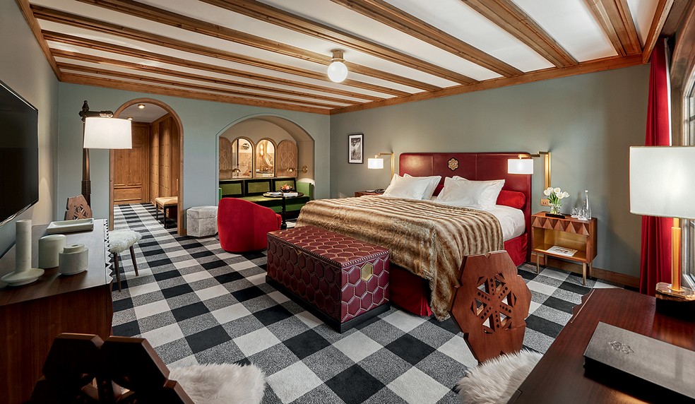 Hotel de esqui em Courchevel evoca o charme dos chalés em meio à neve