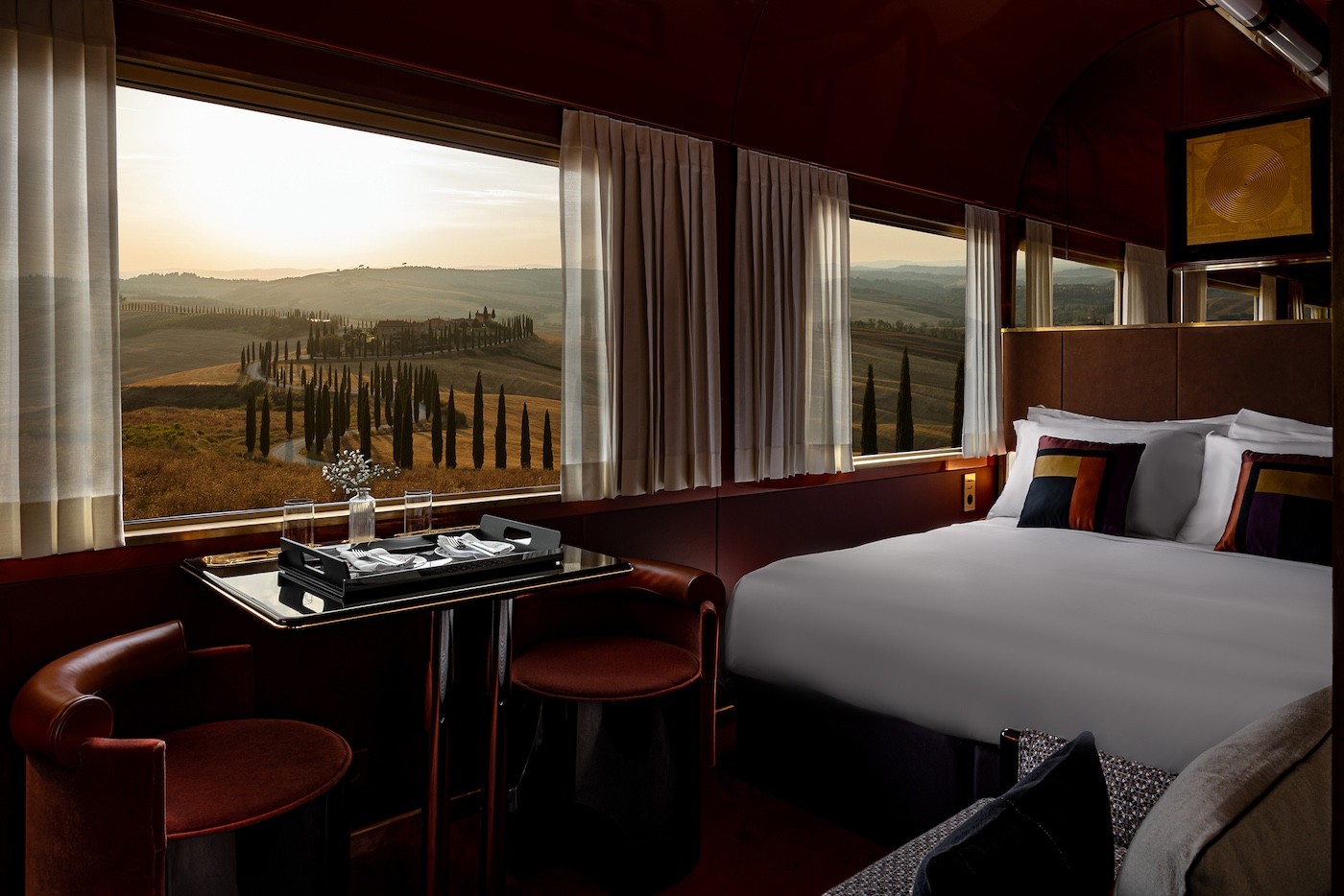 Icônico e luxuoso Expresso do Oriente faz sua viagem inaugural na Itália