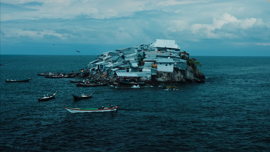 A ilha mais densamente povoada do mundo tem 2 mil m² e cerca de mil ...