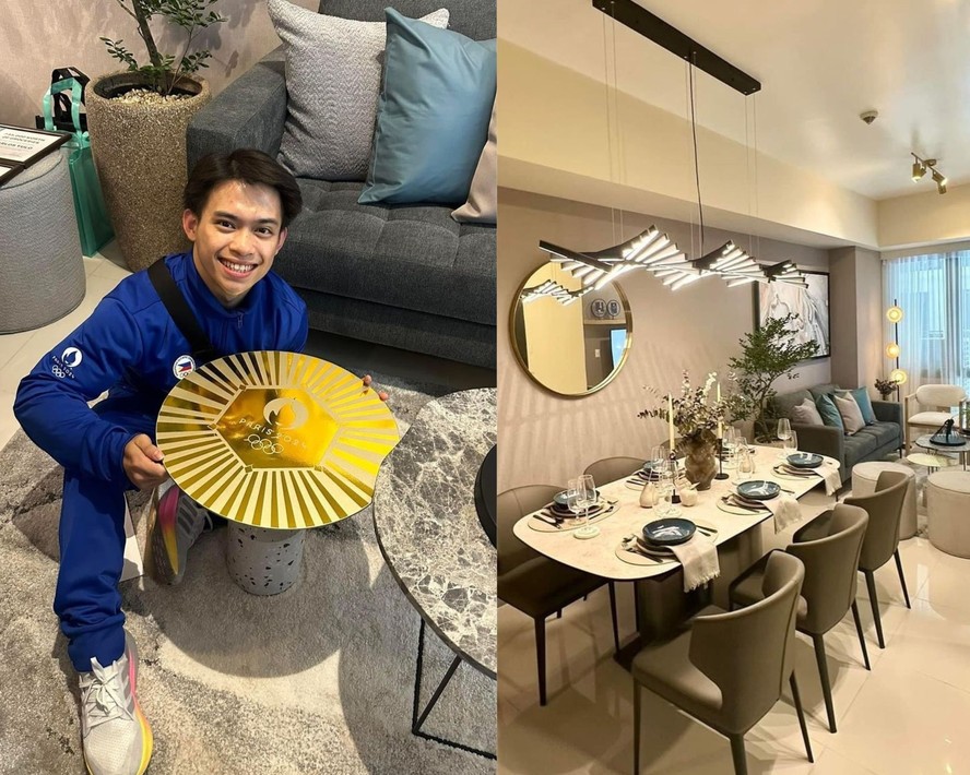 Ginasta filipino Carlos Yulo ganha apartamento de três quartos após ...