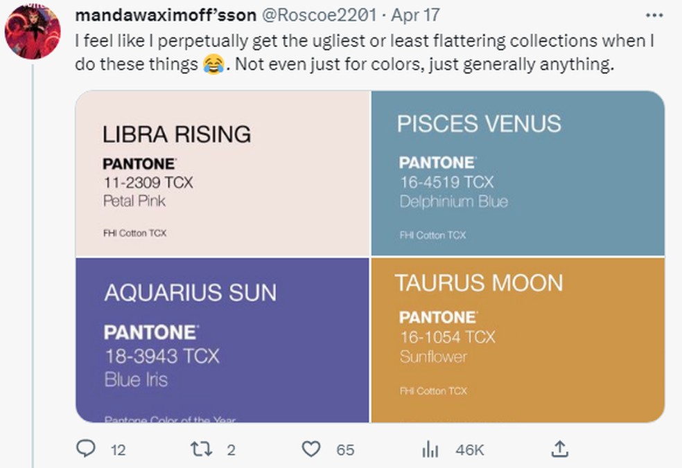 Quais as cores do seu signo na paleta da Pantone? Saiba como descobrir!