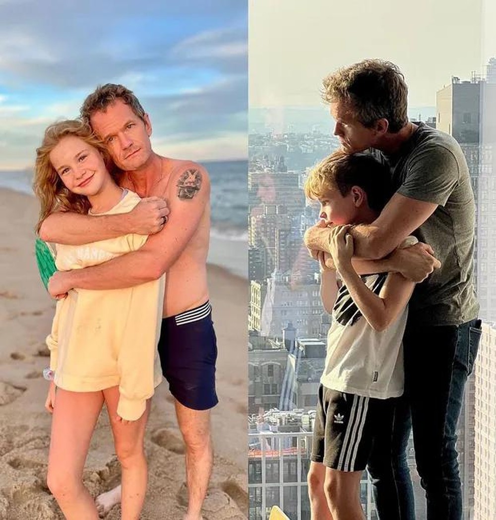 Neil Patrick Harris celebra o aniversário de 12 nos dos filhos, Harper ...