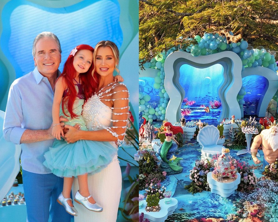 Ana Paula Siebert e Roberto Justus celebram aniversário da filha Vicky ...