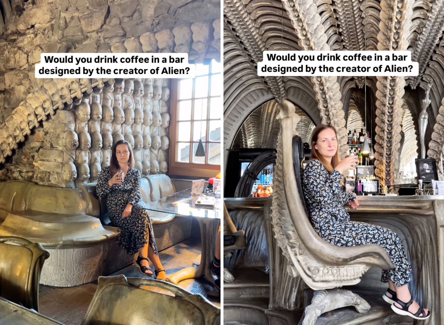 Bar na Suíça inspirado na franquia 'Alien' viraliza nas redes sociais ...