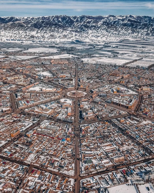 Cidade na China de formato octogonal foi projetada com base no Feng Shui