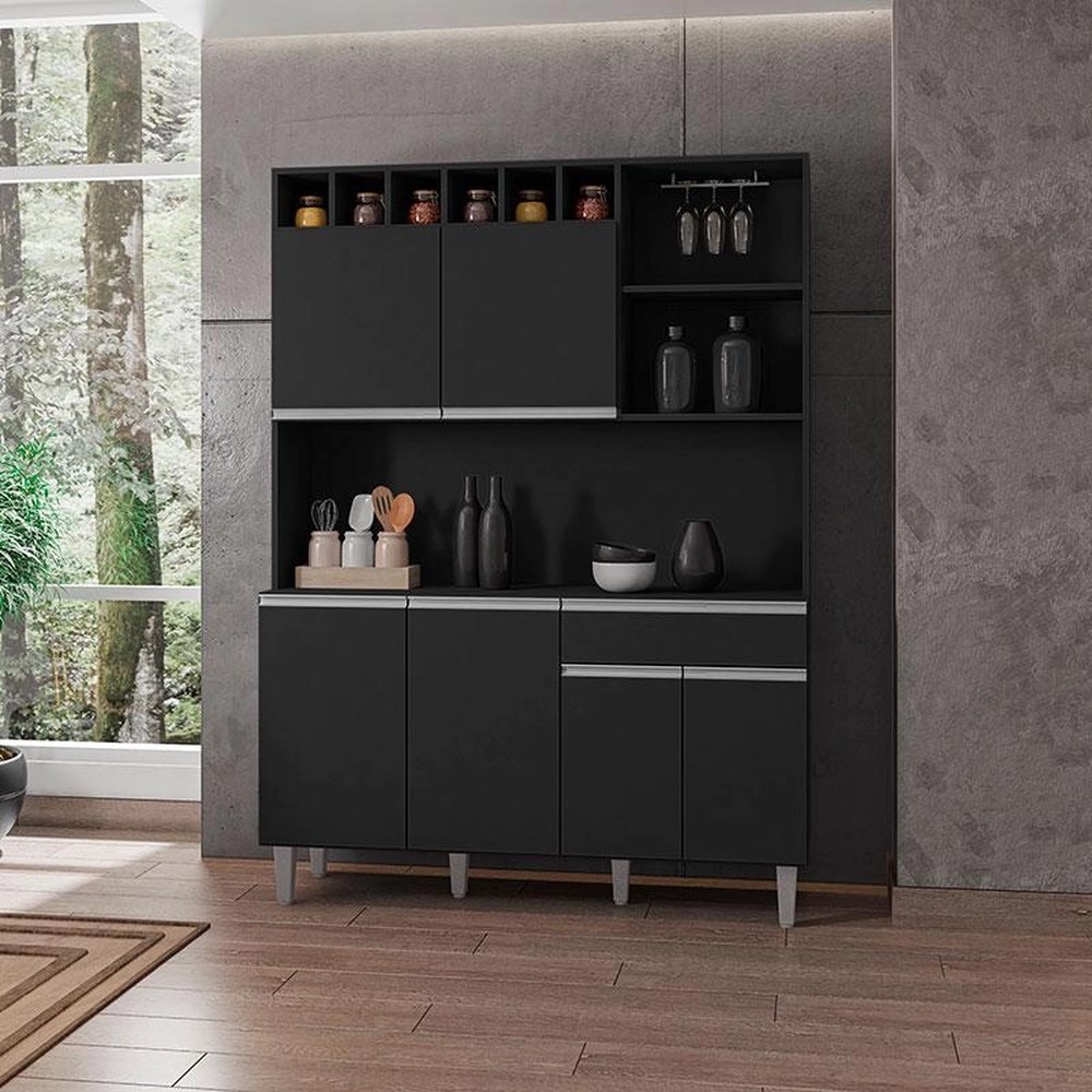 Armários para cozinha: 10 modelos para substituir o tradicional branco ...