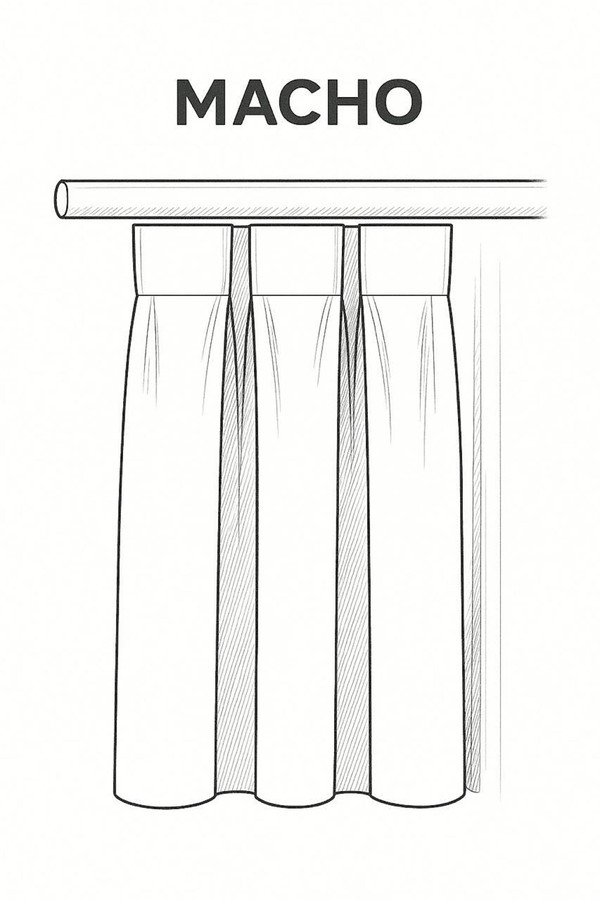 Pregas de cortina: conheça os principais tipos e as diferenças