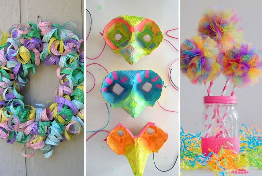 23 ideias de decoração de Carnaval simples e baratas para casa