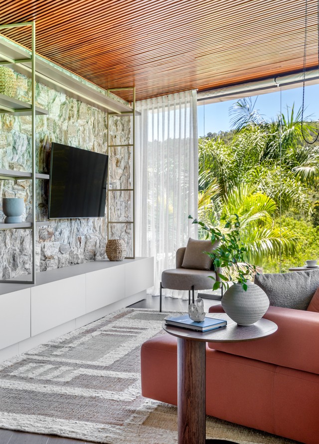 Parede de TV da sala: 50 projetos com diversas ideias de decoração ...