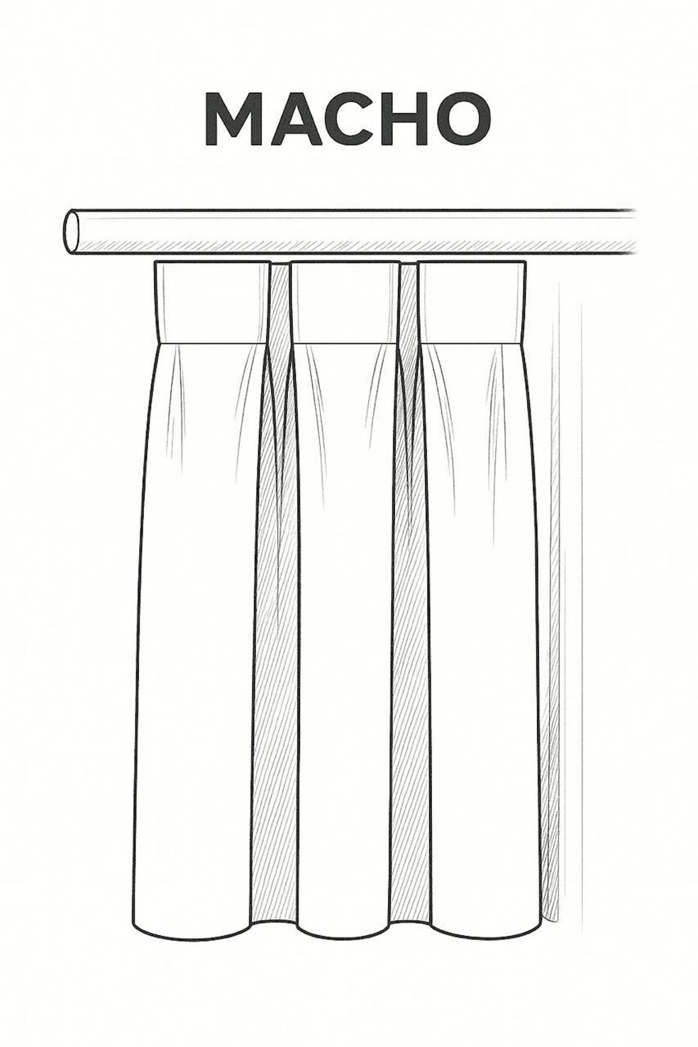 Pregas de cortina: conheça os principais tipos e as diferenças