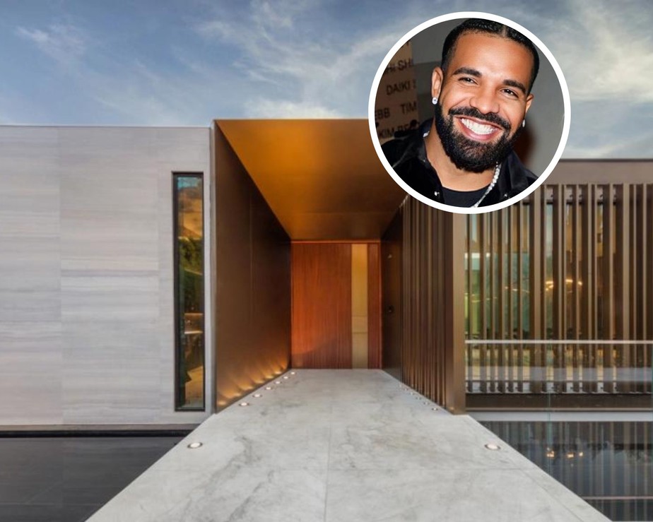 Mansão onde Drake já morou de aluguel volta ao mercado por R$ 300 ...