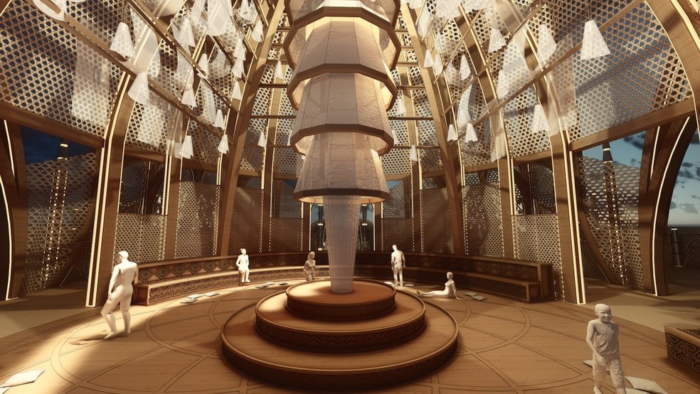 Burning Man revela imagens do templo da edição de 2024, que será ...