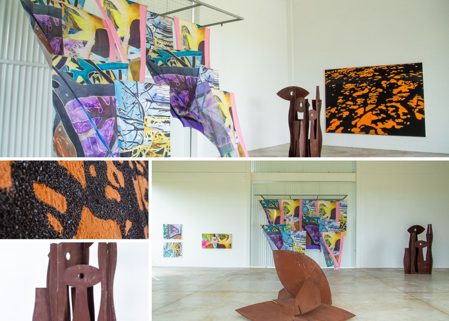 Obras de Carlos Vergara são exibidas na Galeria Hugo França, em Trancoso
