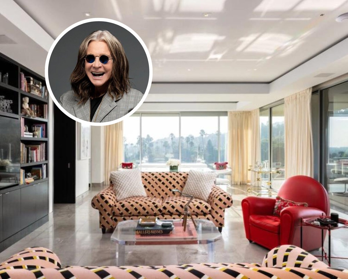 Ozzy Osburne coloca apartamento em Los Angeles à venda por R$ 23 milhões