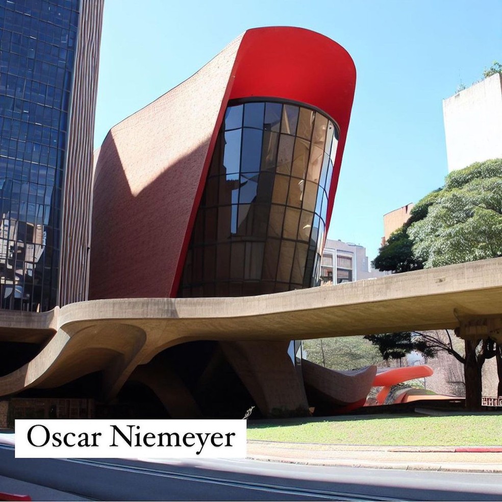 IA reimagina como seria o MASP se fosse criado por outros arquitetos ...