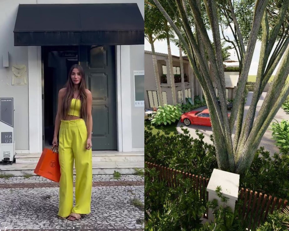 Romana Novais visita obra da sua clínica e detalha projeto de paisagismo do local | Celebridades ...