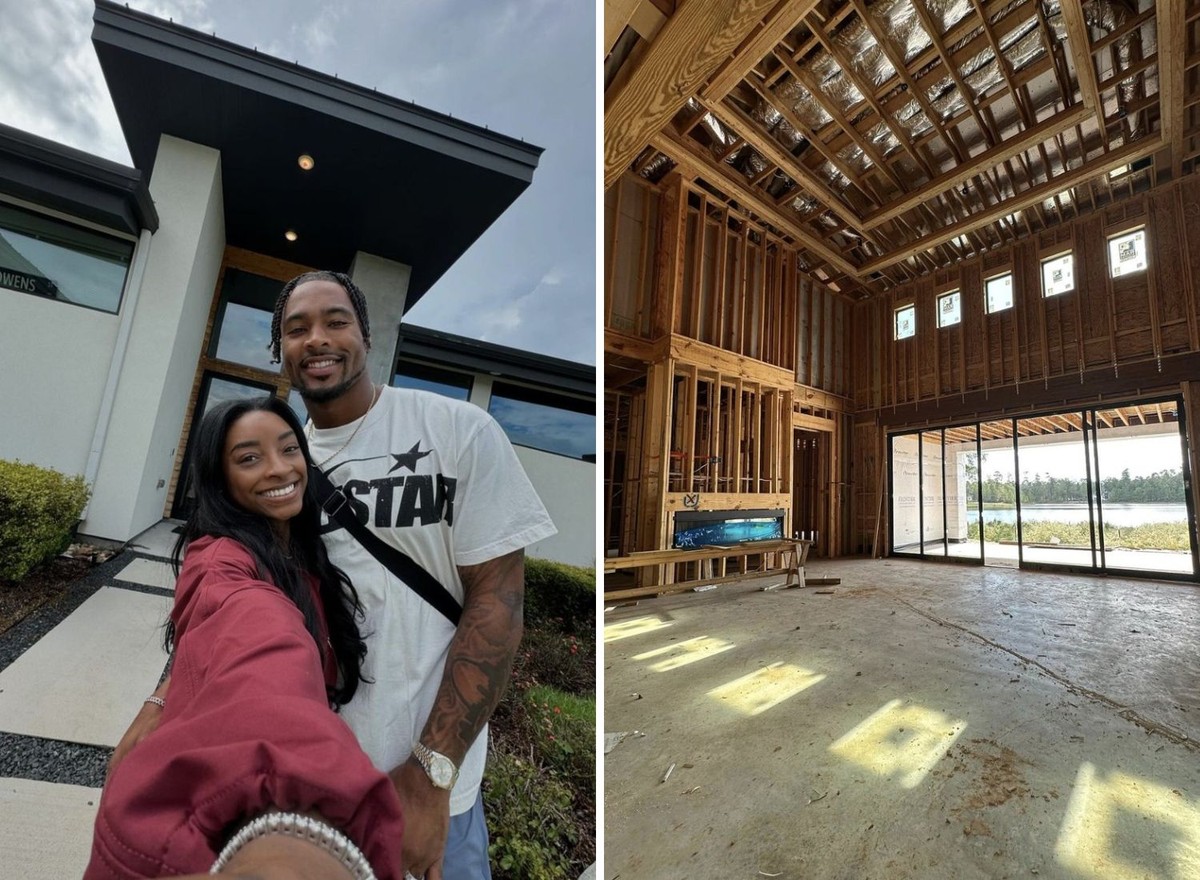 Simone Biles revela detalhes impressionantes de sua mansão em ...