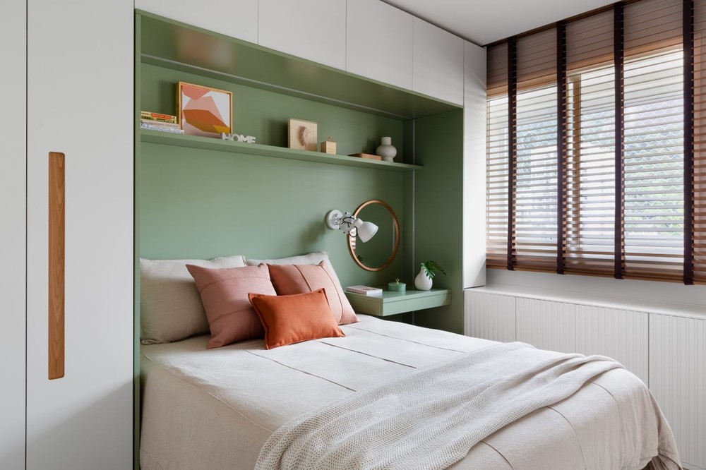 Quarto verde: 39 inspirações para criar um ambiente leve, natural e ...