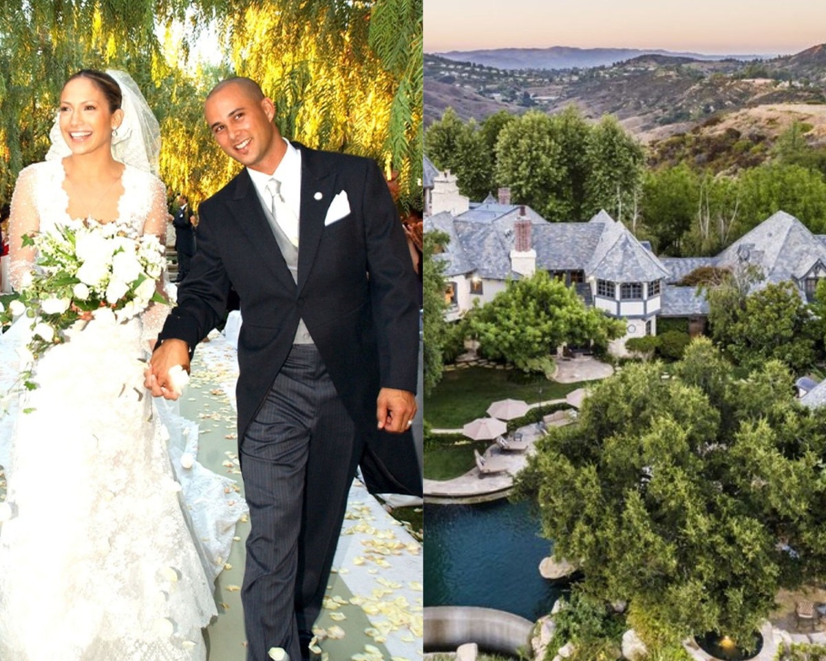 Mansão onde Jennifer Lopez se casou com ex-marido Cris Judd está à ...