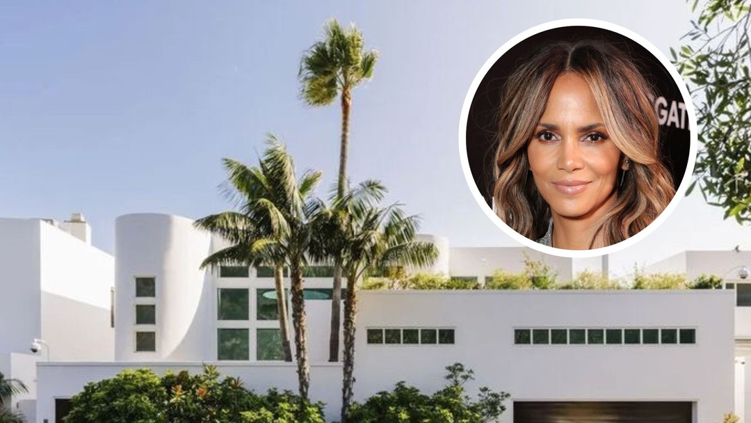 Halle Berry exibe pôr do sol com vista para o mar pela janela da sua ...