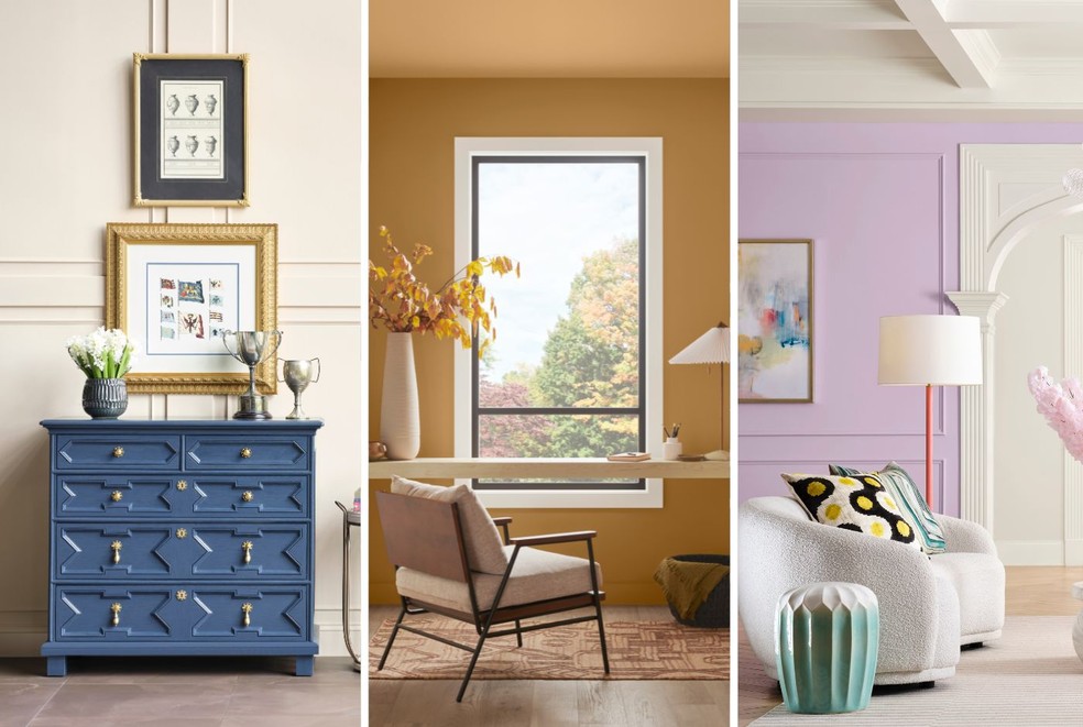 Cores de 2025: conheça os tons que estarão em alta na decoração