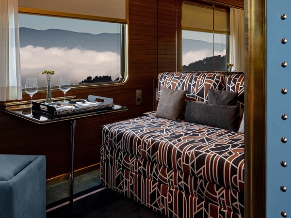 Icônico e luxuoso Expresso do Oriente faz sua viagem inaugural na Itália