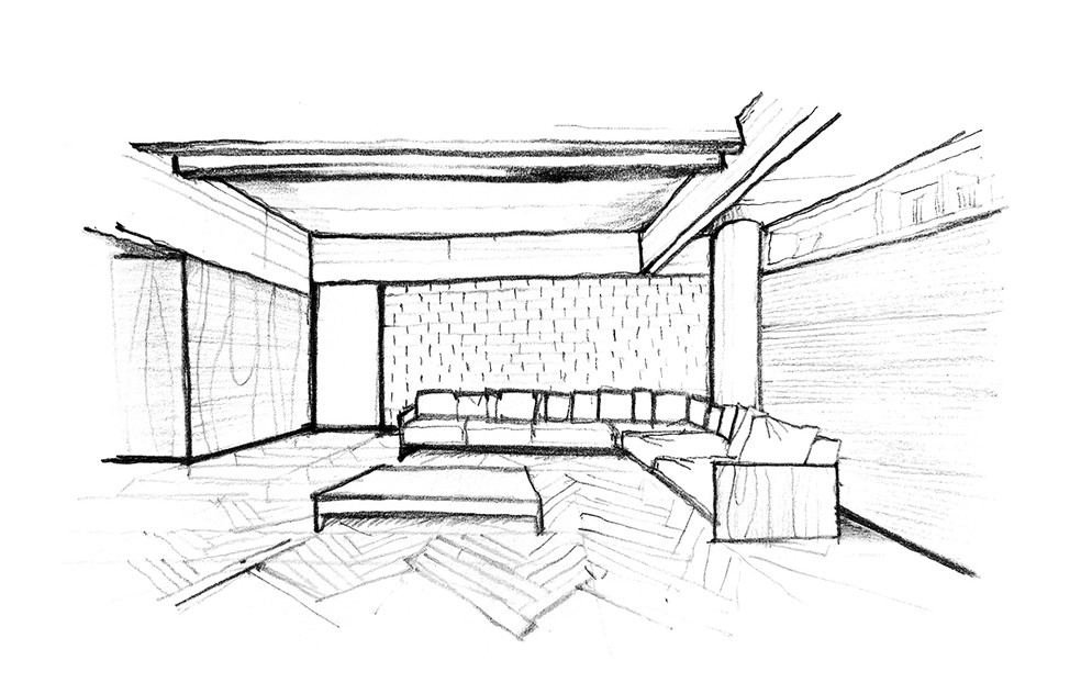 Apartamento tem projeto que destaca as estruturas de prédio histórico ...