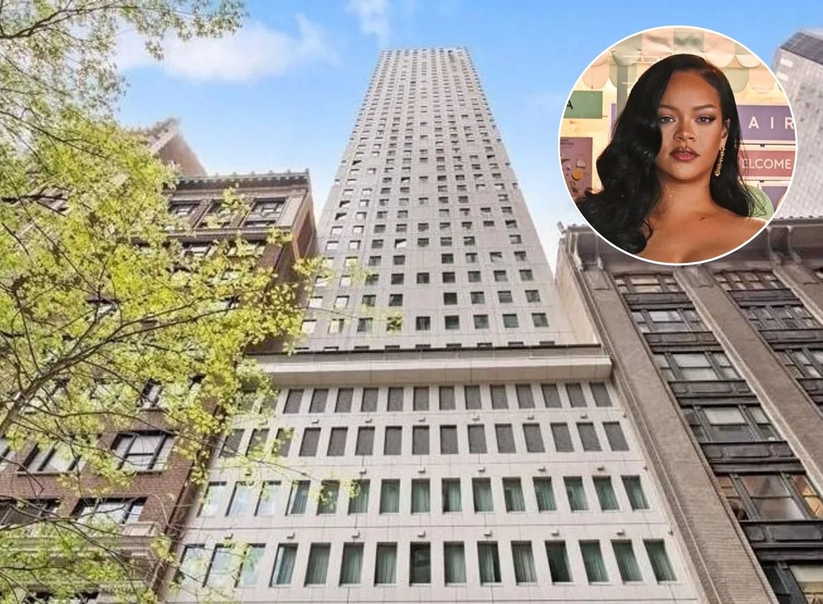 Antiga cobertura de Rihanna será leiloada em Nova York por R$ 170 milhões – no mínimo ...