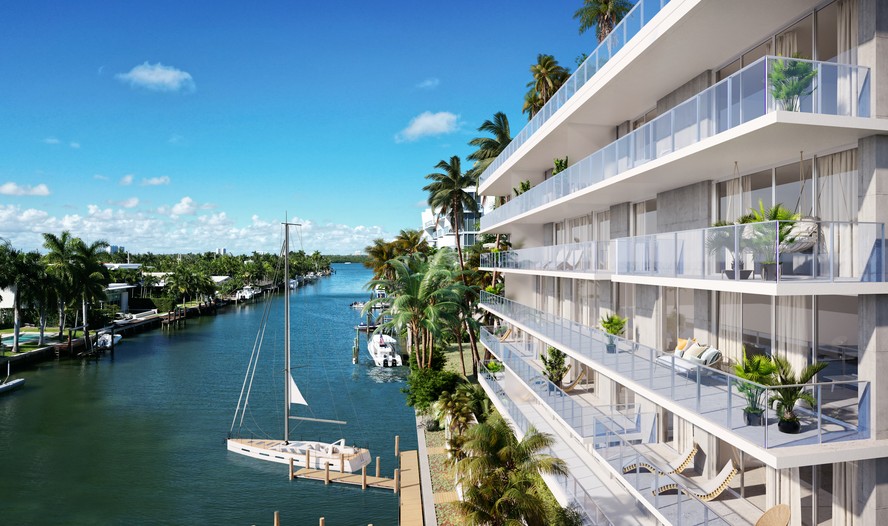 Edifício de luxo em Miami é assinado por marca brasileira de mobiliário | Imóveis | Casa e Jardim