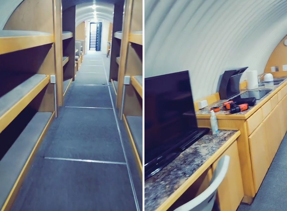 Ela cansou do aluguel e foi morar em um bunker subterrâneo – e ...