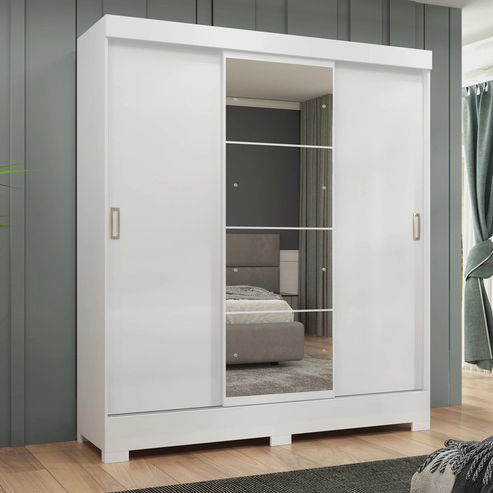 10 modelos de guarda-roupa branco e solto para usar na decoração do ...