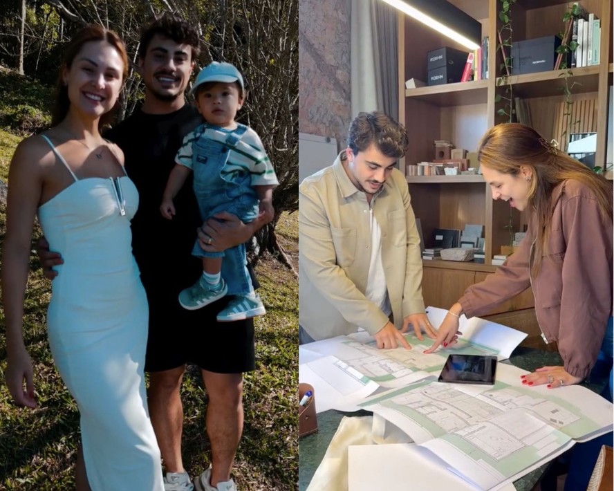 Influenciadores Yasmin Castilho e Lucas Provesi celebram a construção ...