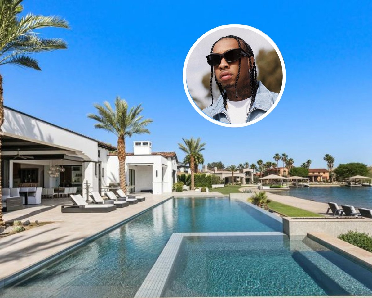 Rapper Tyga coloca à venda mansão na Califórnia à beira do lago por R ...