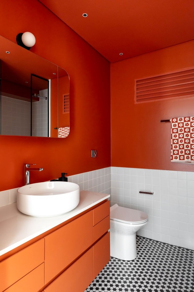 Laranja na decoração: 26 ideias para usar a cor em ambientes cheios de ...