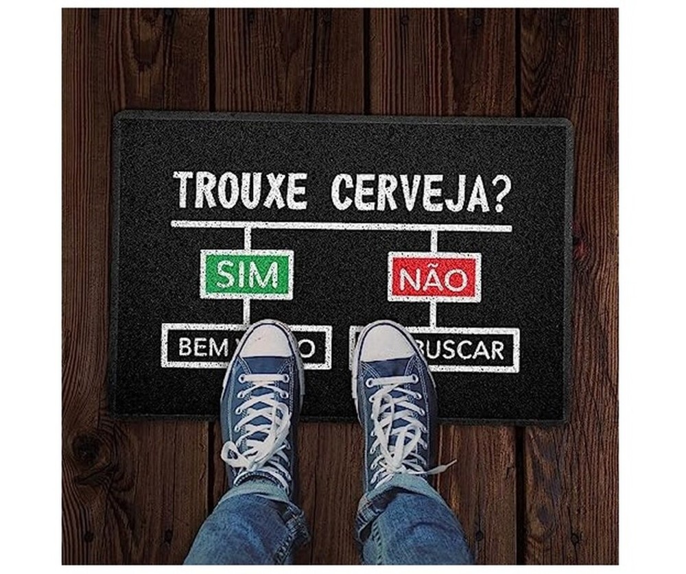 Capacho para porta de entrada: 6 modelos personalizados e criativos